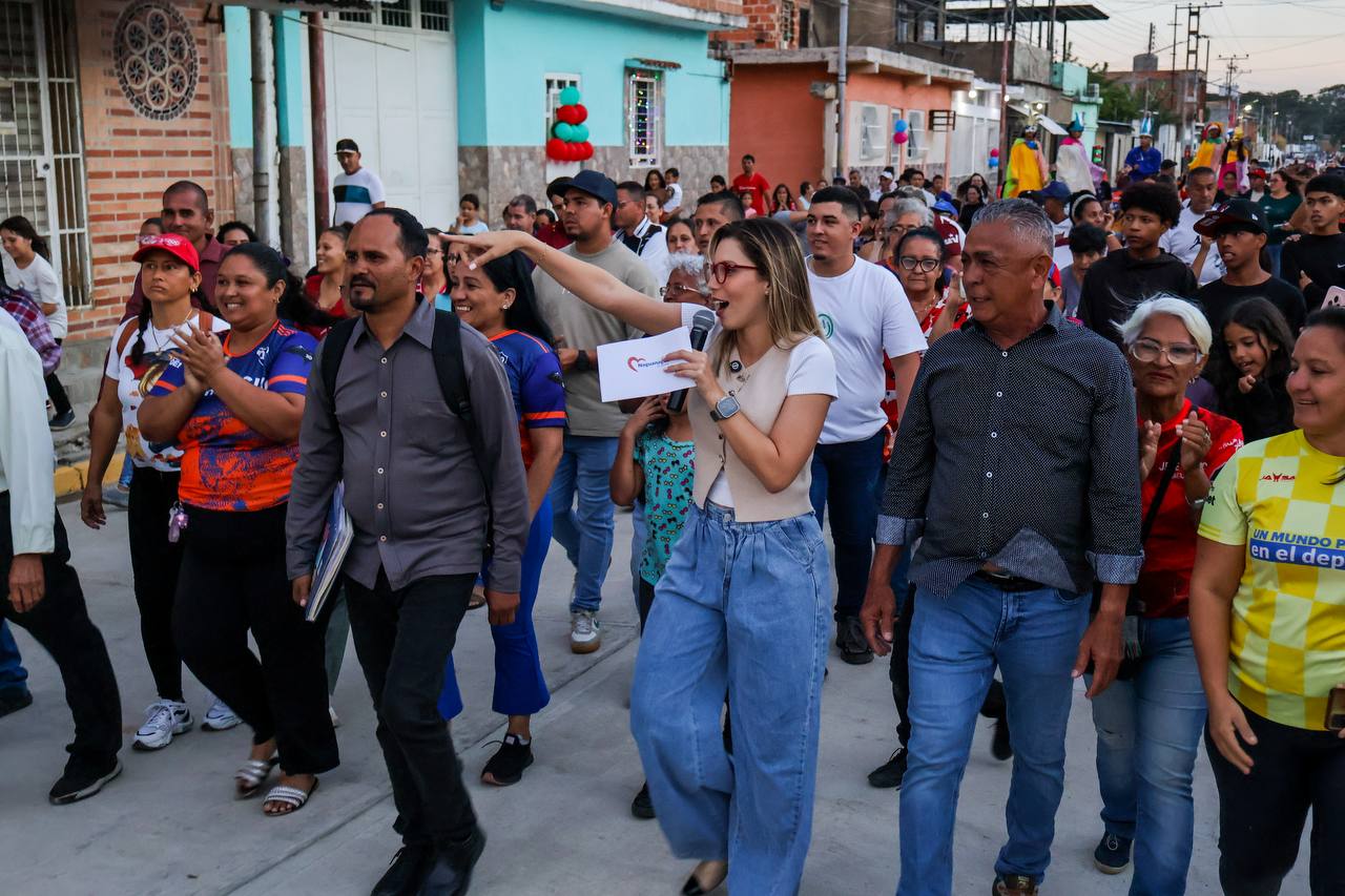 Alcaldesa Elizabeth Niño entregó totalmente rehabilitada la calle Las ...